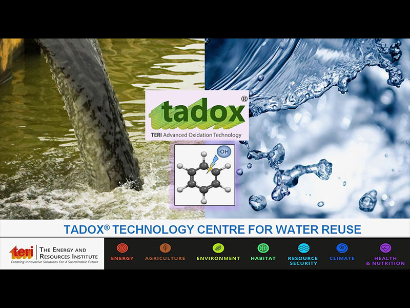 TADOX: TERI Advanced Oxidation Technology for Wastewater Treatment and ...