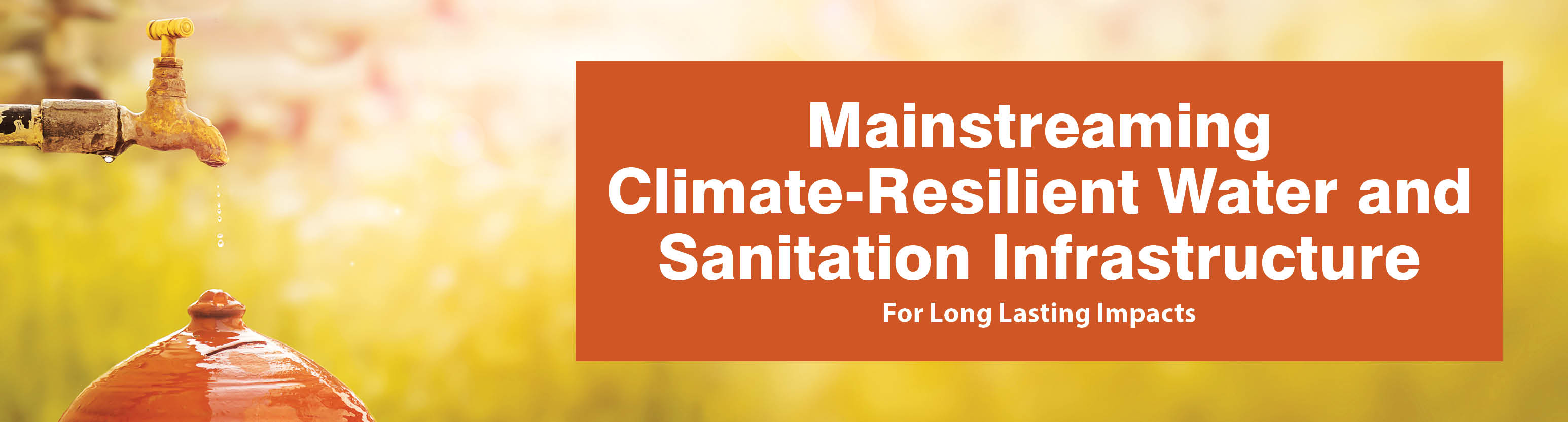 Mainstreaming Climate-Resilient Water and Sanitation Infrastructure For ...