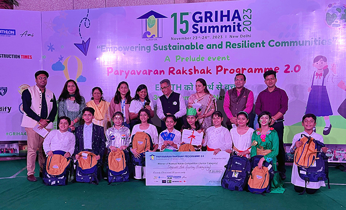 GRIHA Council organised a ‘Sustainability Fair’ under Prayavaran ...