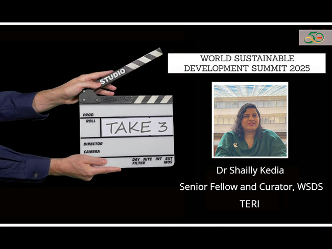 TAKE 3: World Sustainable Development Summit (WSDS) 2025 | TERI