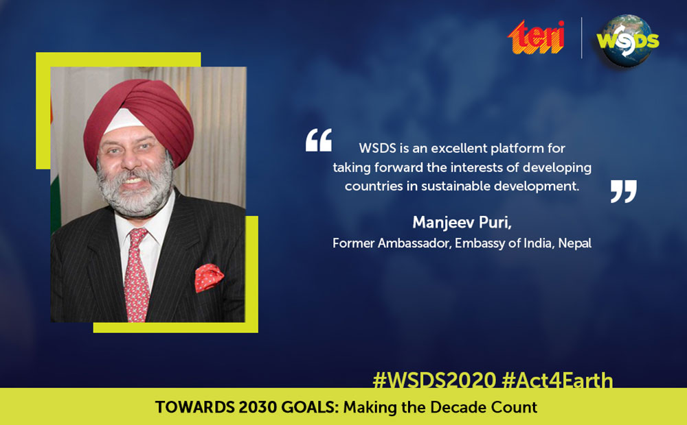 World Sustainable Development Summit (WSDS) 2020 | TERI World Sustainable Development Summit (WSDS) 2020 | TERI